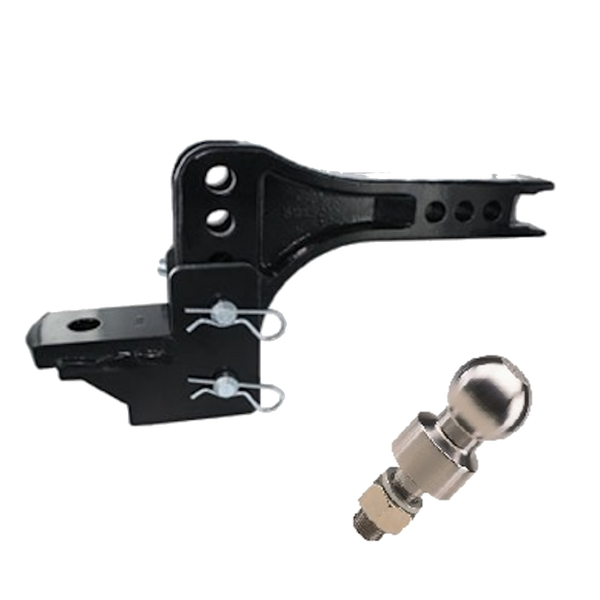 3500KG Adjustable towbar Ball Mount – Towbars Australia